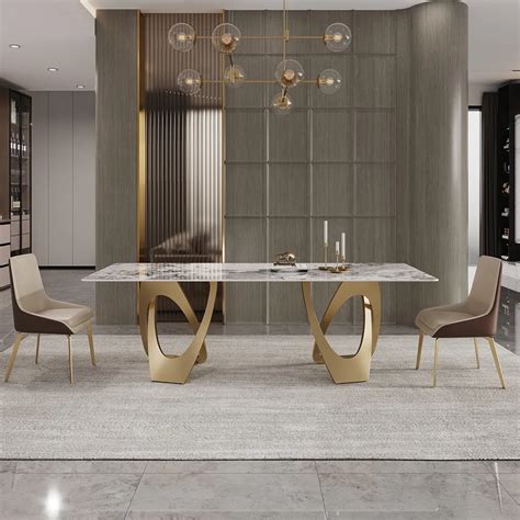 Double Pedestal Dining Table Modern At Carol Santana Blog