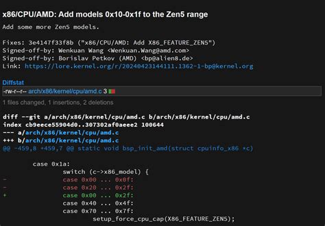 AMD Pushes Out Zen 5 Patches At Linux New CPU Models Added To Kernel