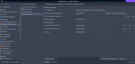 firefox not starting maximized anymore kde plasma manjaro linux forum