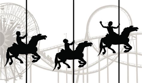 재미있음nrides 롤러코스터에 대한 스톡 벡터 아트 및 기타 이미지 롤러코스터 놀이 공원 실루엣 Istock