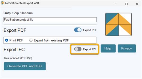 Export Project Tekla Structures With Tsep Plugin New Fabstation