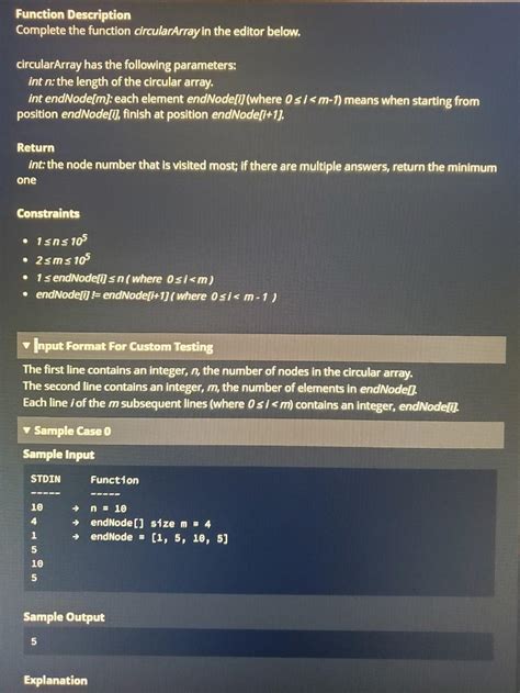 Solved Circular Array A Circular Array Behaves As If It Chegg