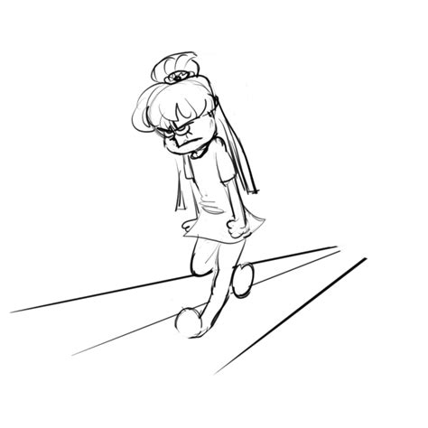 Rough Walk Cycle Critiques Are Rlly Welcome R Animation