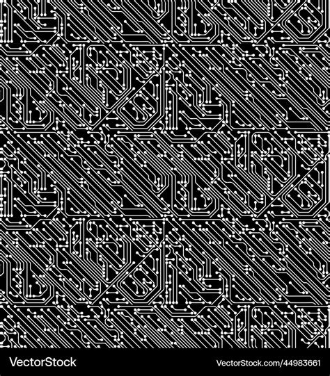 Pcb Circuit Pattern Royalty Free Vector Image Vectorstock Pcb Circuit Pattern Royalty Free Vector Image Vectorstock