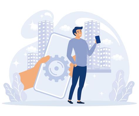 Premium Vector Software Development Concept Interactive Design Visualization Usability