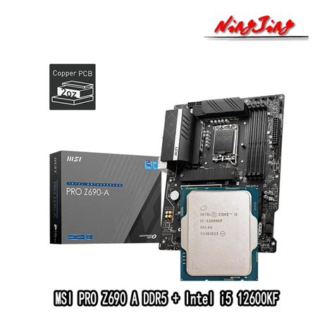 Jual Preorder Intel Core I5 12600kf Cpu Msi Pro Z690 A Motherboard Cpu Motherboard Suit
