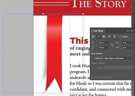 Text Wrap Behaving Strangely Rindesign