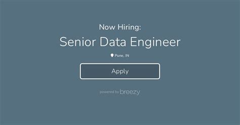 Senior Data Engineer