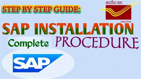 How To Install Sap In Postoffice Sap Installation Step By Step Procedure Sap Installation