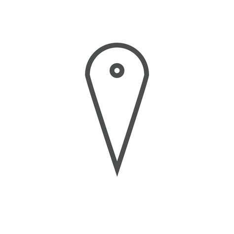 Location Marker Pin Line Icon Vector 39663683 Vector Art At Vecteezy