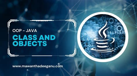 Java Oop Objects And Class Youtube