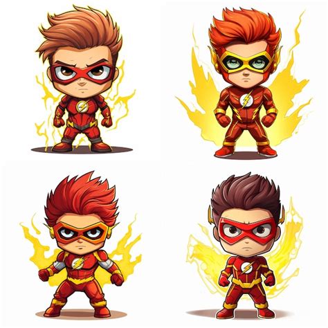 Premium Vector The Flash Bart Allen