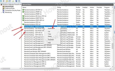 How To Allow Rdp In Windows 10 Firewall Gui And Powershell Command How To Allow Rdp In Windows 10 Firewall Gui And Powershell Command