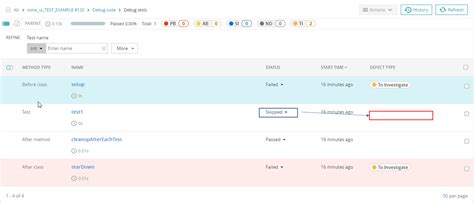 Unable To Investigate Skipped Tests · Issue 1328 · Reportportalreportportal · Github