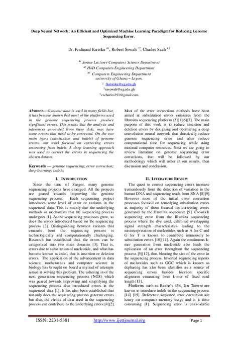 Pdf Deep Neural Network An Efficient And Optimized Machine Learning Paradigm For Reducing