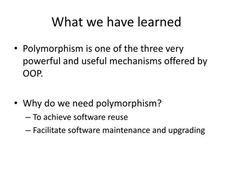 Ppt Java Polymorphism Powerpoint Presentation Free Download Id2229520