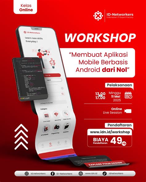 Membuat Aplikasi Mobile Berbasis Android Dari Nol Online Lms Id Networkers