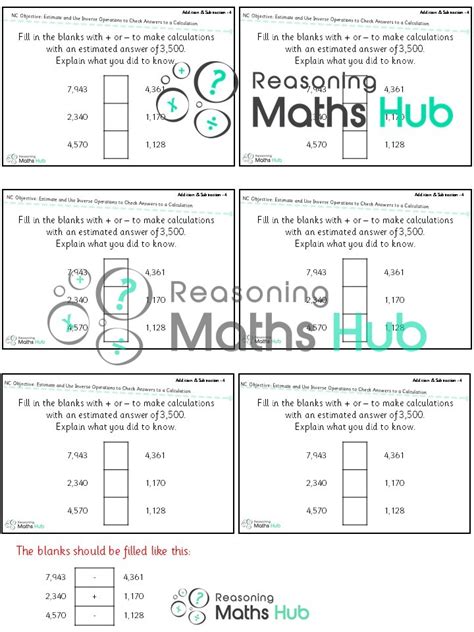 Estimate And Use Inverse Operations To Check Answers To A Calculation Master The Curriculum