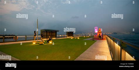 The Newly Opened Western District Harbourfront Promenade Which Used To