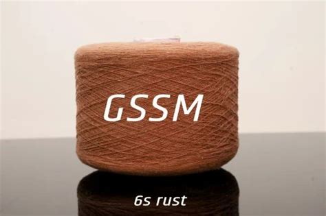Open End Cotton Yarn 1 Ply 6s Rust Colour Count 10 At 60 Kg In Panipat