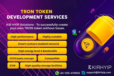 Tron Token Development A Short Guide About It