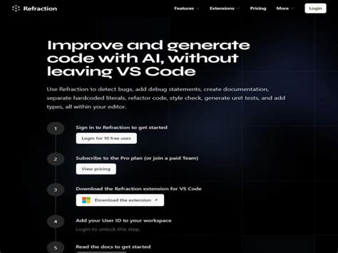 Refraction For Vs Code — Ai Tools Catalog