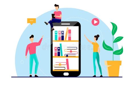 E Learning Banner Educational Technology Concept Vector Illustration For Applications Online