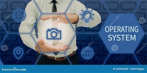 Writing Displaying Text Operating System Business Showcase Software That Supports A Computer S