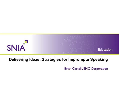 Impromptu Speech Examples How To Build