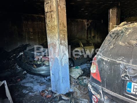 Удар на полицията Разкриха светкавично подпалвачите на 3 коли и мотор в подземен паркинг във Враца