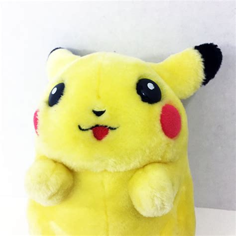 Vintage 1998 Plush Pokemon Pikachu I Choose You Interactive Etsy