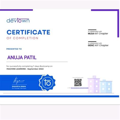 Anuja Patil On Linkedin Devtown Ml