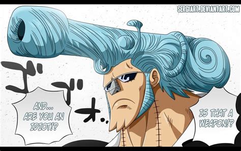 Franky One Piece Manga Scene Anime One Piece Funny