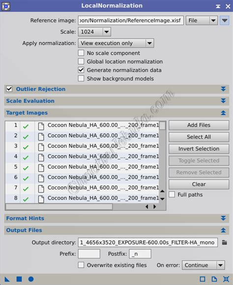 Pixinsight Local Normalization To Equalize Small Gradients