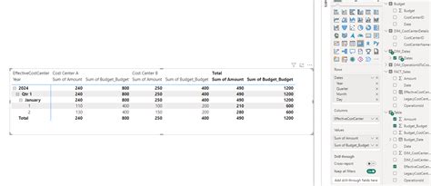 budget sums across all entries when using a calcul microsoft fabric community