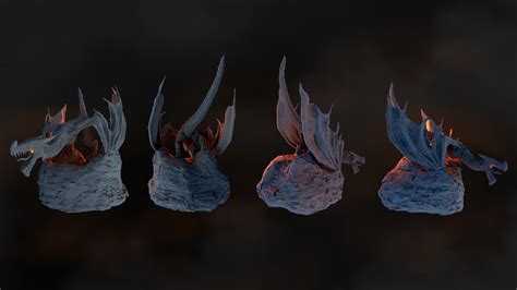 Cameron Macrae Zbrush Dragon Sculpt