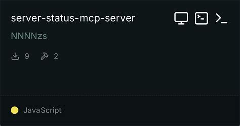 Server Status Mcp Server Glama