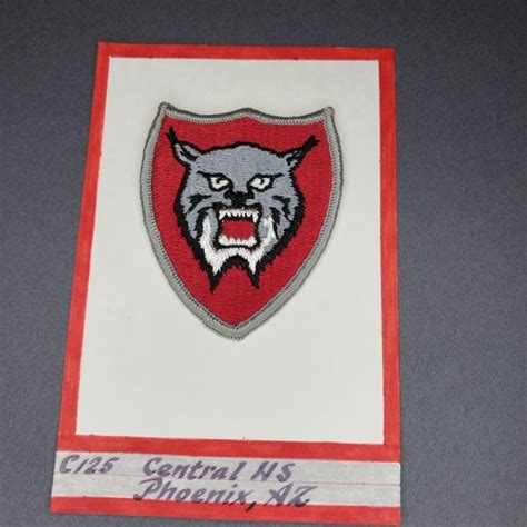 Central High School Phoenix Az Arizona 3 Patch Bobcats Ebay