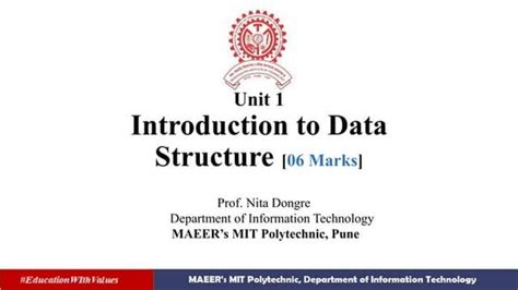 Data Structures And Algoithms Unit 1pptx Data Structures And Algoithms Unit 1pptx