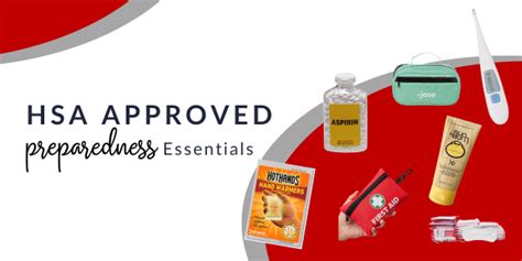 Preparedness Essentials That Are Hsa Approved Items