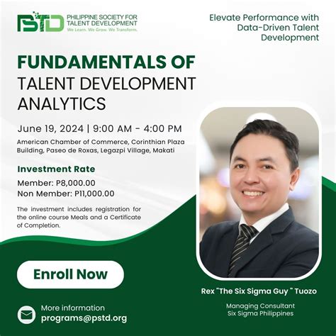 Philippine Society For Talent Development On Linkedin Tdanalytics