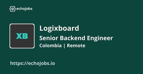Logixboard Is Hiring Senior Backend Engineer Colombia Remote Api Aws