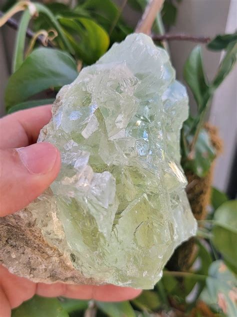 Green Fluorite Crystal Natural Healing Stone For Focus And Growth Etsy
