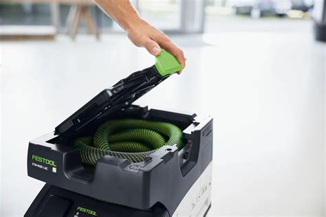 The New Compact Dust Extractor Ct Midi I Ac With Automatic Cleaning