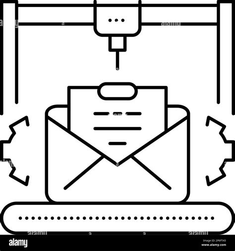 Automated Email Marketing Line Icon Vector Illustration Stock Vector Image And Art Alamy Automated Email Marketing Line Icon Vector Illustration Stock Vector Image And Art Alamy