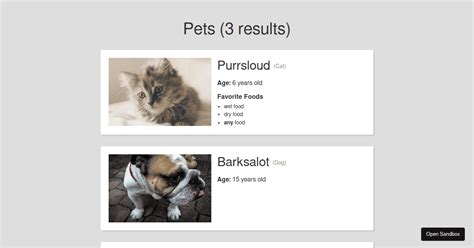 Javascript Template Literals Json To Html Codesandbox