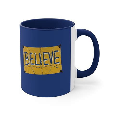 Ted Lasso Torn Believe Sign Inspirational Mug Etsy