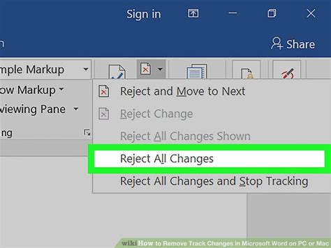 How To Remove Track Changes In Microsoft Word On PC Or Mac