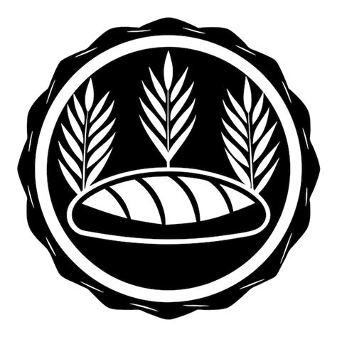 Bread Logo Design Vector Illustration Premium Ai Generated Vector