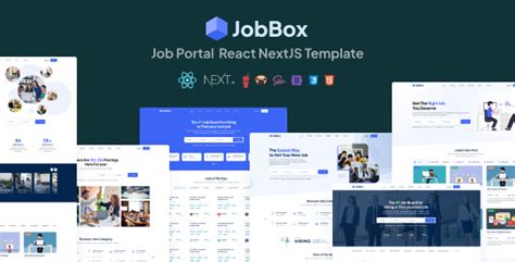 Jobbox Job Portal React Nextjs 15 Template By Alithemes Themeforest